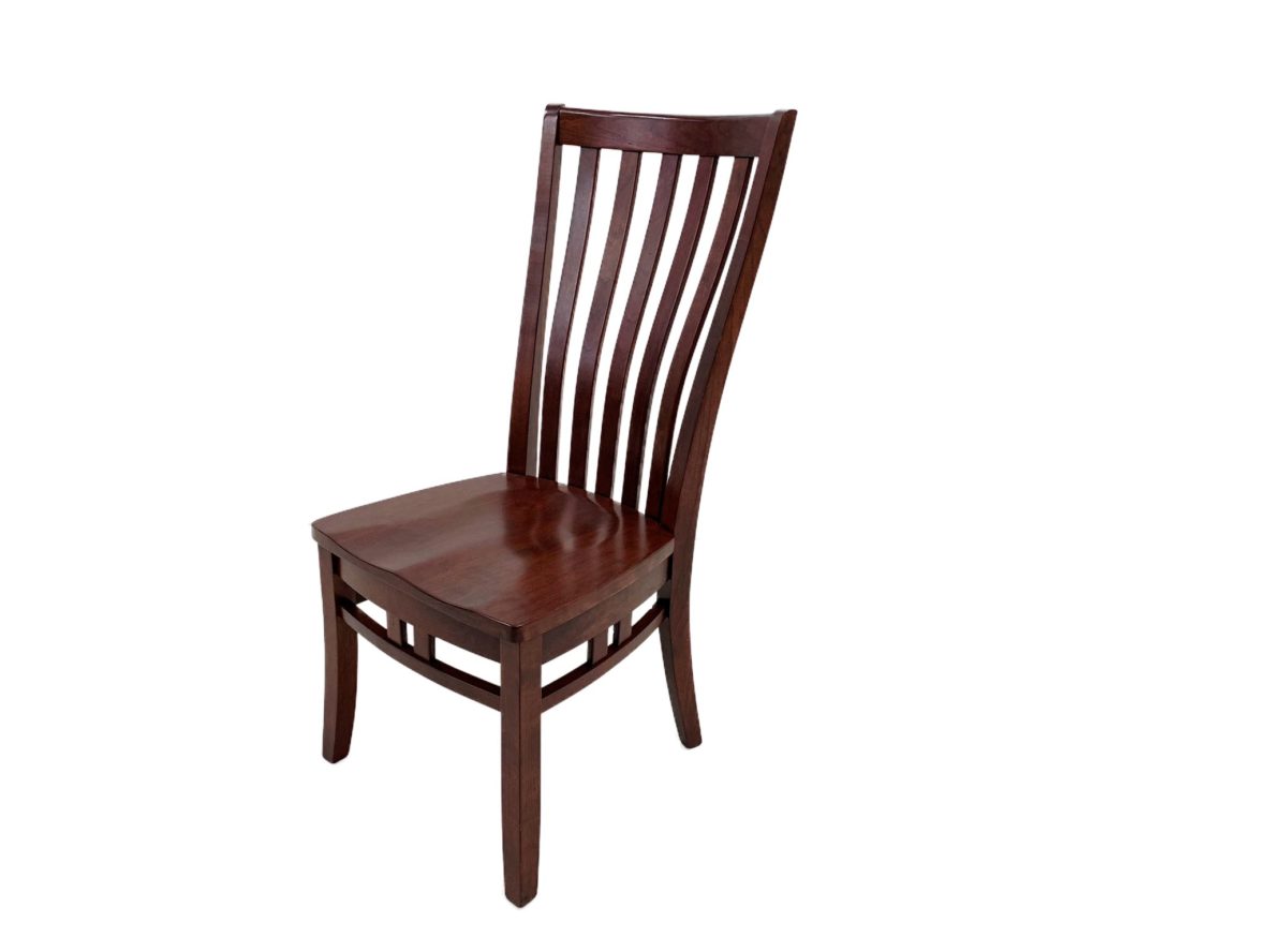DIN-Side Chair w/Wood Seat - The Amish Connection | Solid Wood ...
